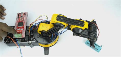 FPGA Based Robotic ARM Controller Using Spartan3an Starter Kit