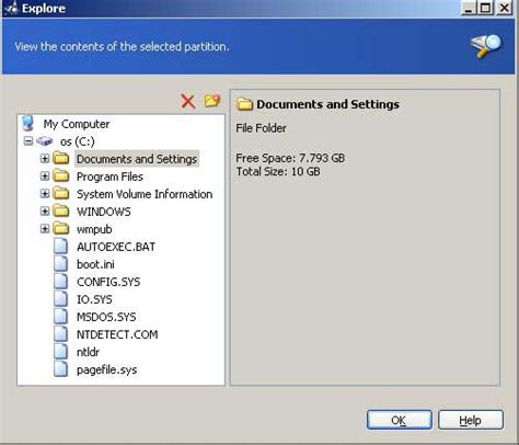 How To Explore Partition With Acronis Disk Director