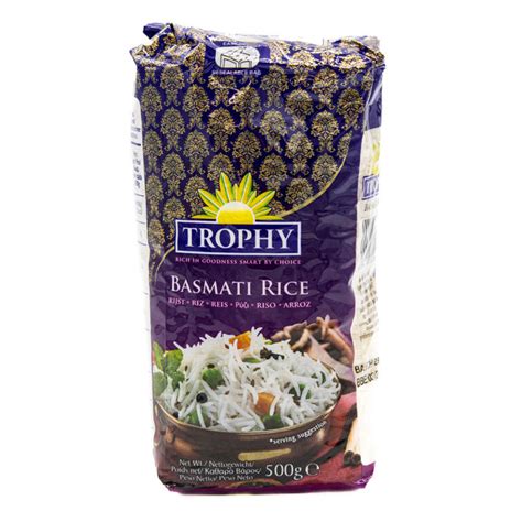 Trophy Basmati Rice 500g, 500g from Trophy | Motatos
