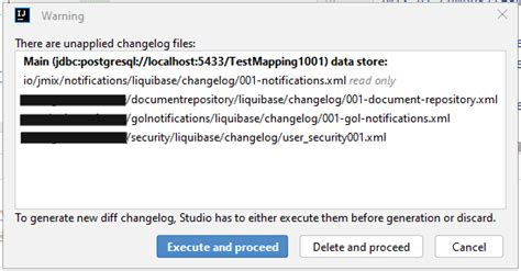 Liquibase Addons Script Execution Problem Support Jmix