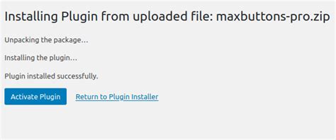 installing the maxbuttons plugin maxbuttons pro