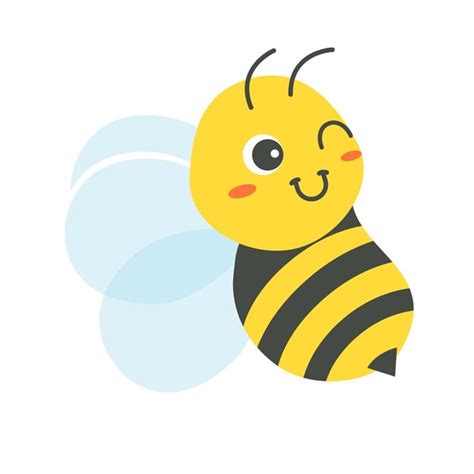 Premium Vector Ilustracin De Pgina Para Colorear De Abeja Kawaii Dibujada A Mano