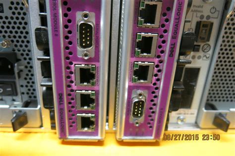 Dell Equallogic Ps4000 Chassis E01j Hd Storage Array Dual 2 Module 8 0939110 01 1792425673