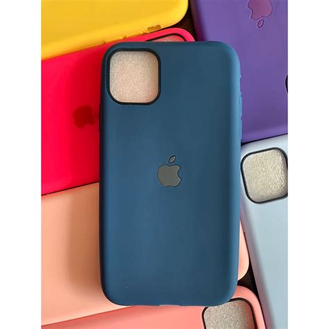 Case Capa Capinha Silicone Iphone 11 Normal Emborrachada Shopee Brasil