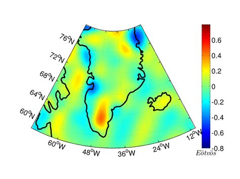 Reprocessed Goce Tzz Gradients A And Goce Tzz Gradient Anomalies B Download Scientific