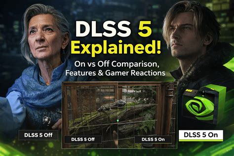 Dlss 5 Explained On Vs Off Comparison Features And Gamer Reactions 2026