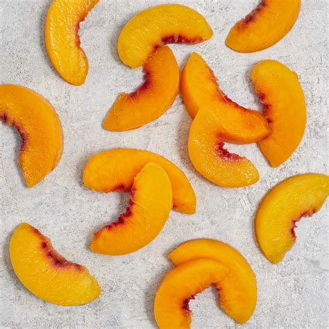 Sliced Peaches 24oz Iqf Wild Fork Foods