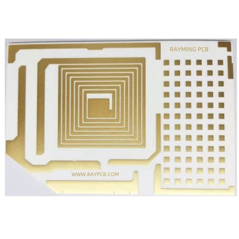 Rayming 2 Layer Aluminum Oxide Htcc Ceramic Circuit Boards Raypcb