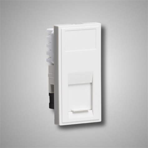 Cat6 Data Module Rj45 25 X 50mm White
