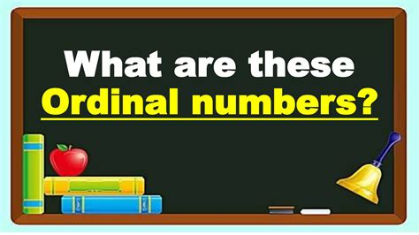 Ordinal Numbers PPTX