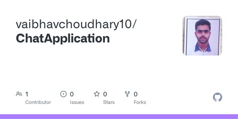 Github Vaibhavchoudhary10chatapplication