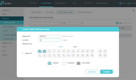 how to configure igmp snooping on omada switches for hotel iptv