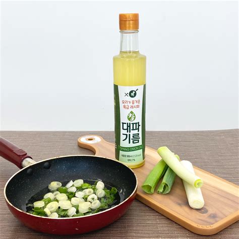 요리의 맛을 살려주는 대파기름마늘기름