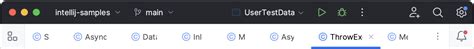 Editor Tabs IntelliJ IDEA Documentation