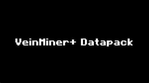 Ive Created A Veinminer Datapack For Speeduhc R Minecraftcommands