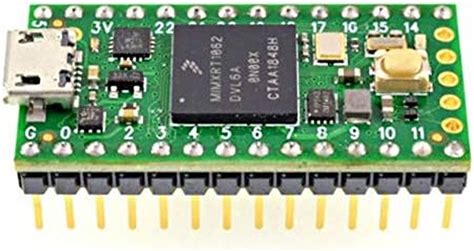 teensy 4 0 with pins 1024k ram 2 usb ports arm cortex m7 processor