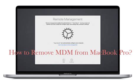3 Ways To Remove Mdm From Macbook Pro With Or Without Password