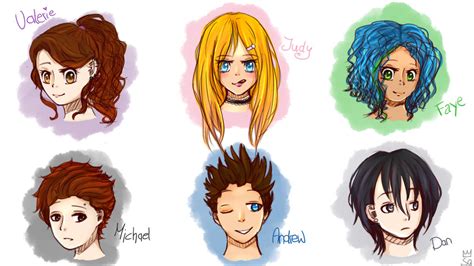 Ocs Headshots Ff By Xxstrawberryqueenxx On Deviantart