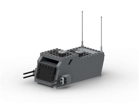 Lego Moc Clone Stealth Tank By Theevilcactus Rebrickable Build With Lego