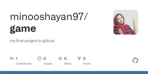 Github Minooshayan Game My First Project In Github