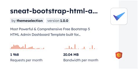 Sneat Bootstrap Html Admin Template Free Cdn By Jsdelivr A Cdn For Npm And Github