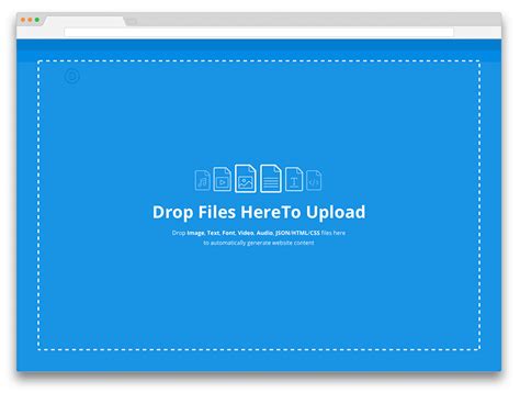 Divi Feature Sneak Peek Drag Drop Files