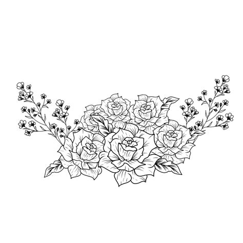 단순한 미적 꽃 예술 꽃 예술 미적 꽃 꽃 Png 일러스트 및 Psd 이미지 무료 다운로드 Pngtree