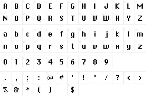 Checkbox Font 1001 Free Fonts