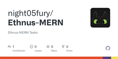 GitHub Night05fury Ethnus MERN Ethnus MERN Tasks