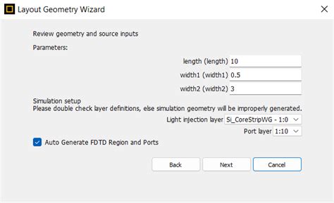 dynamic import of klayout cell to lumerical multiphysics ansys optics