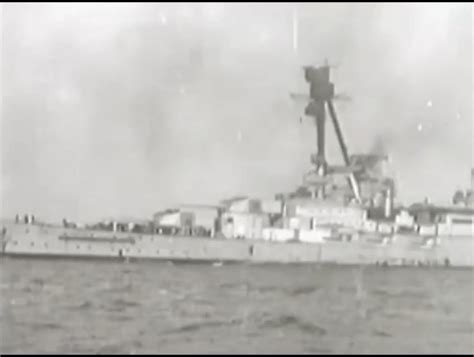 A German Derfflinger Class Battlecruiser Going Underway Date Unknown