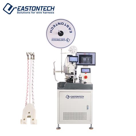 Single Head Three Wire Terminal Crimping Machine Wire Stripping Machine