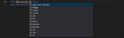 VSCode Language Service Cannot Give Suggestion For A Member Of An Array Issue Angular