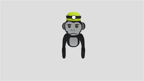 Big Scary Vr Chimp Plush Download Free 3d Model By Oogly