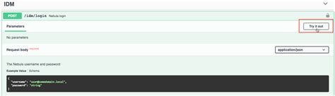 Getting Started With The Nebula Api Using Swagger Nebula Documentation