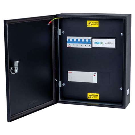 Matt E EVU 1 63 TP 3PH 63A Connection Unit For 1x 3PH 63A EV Charger Rapid Electronics