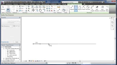 revit tutorial how to split a line in equal segments youtube