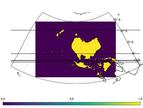 Plotting Data With 2d Latlons In Geomakie Geo Julia Programming