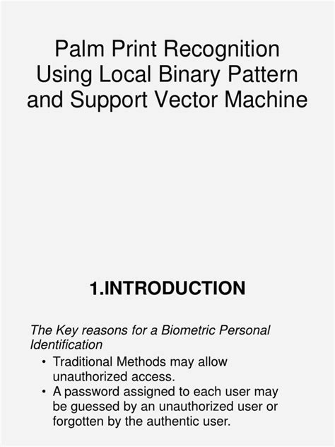 pdf palm print recognition using local binary patt dokumen tips