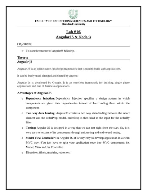 lab6 pdf angular js software engineering
