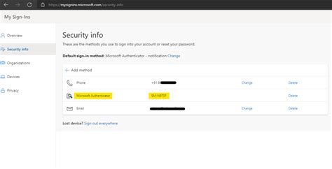 Administrator Sspr Not Offering Mobile App Microsoft Qanda