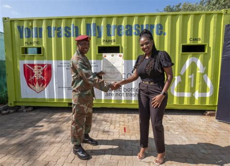 Sa Military Health Services Cleans Up Its Act With Recycling