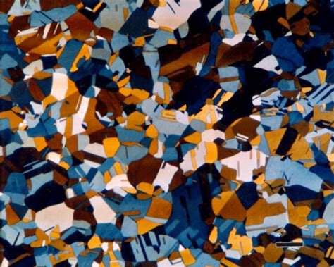 Color Metallography Color Print Images Abstract