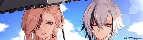 Hot Anime Girls Arlecchino La Signora Genshin Impact K Wallpaper Download