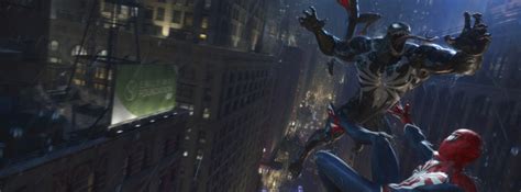 851x315 Resolution Spiderman vs Venom 4K Marvel's Spider-Man 2 851x315 ...