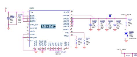 LMZ31710 LMZ31710 12V Input 5V Output But 12V Output And No Shot Between 12V Input And Output