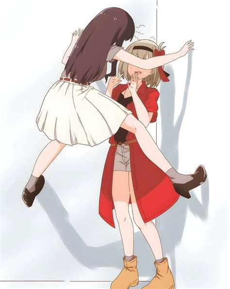 Nishikigi Chisato And Inoue Takina Lycoris Recoil Drawn By Otsupan