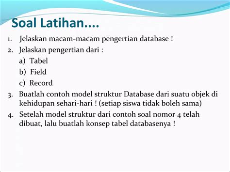 Modul Basis Data Database PPT
