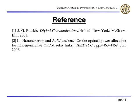 Ppt Lagrange And Water Filling Algorithm Powerpoint Presentation