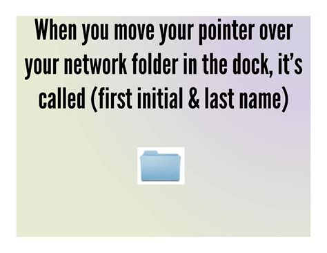 file management mac network folder ppt